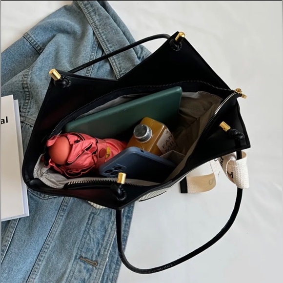 Bags | Love Design Tote Bag Trendy Largecapacity Shoulder | Poshmark